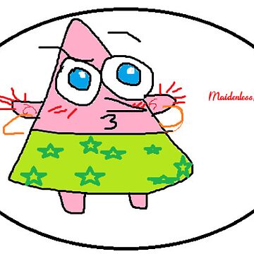 "Yassified Patrick - Maidenless?" Sticker for Sale by jkitspao | Redbubble