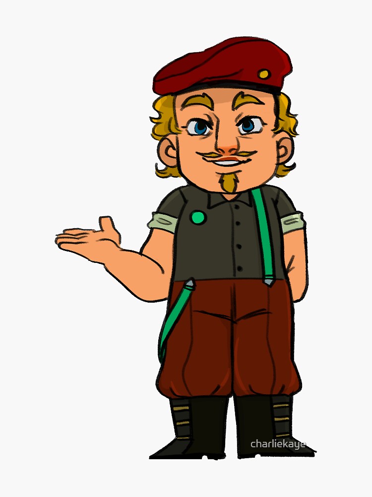 "MCSM STICKER SERIES - Milo" Sticker by charliekaye | Redbubble