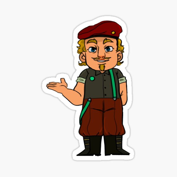 "MCSM STICKER SERIES - Milo" Sticker by charliekaye | Redbubble