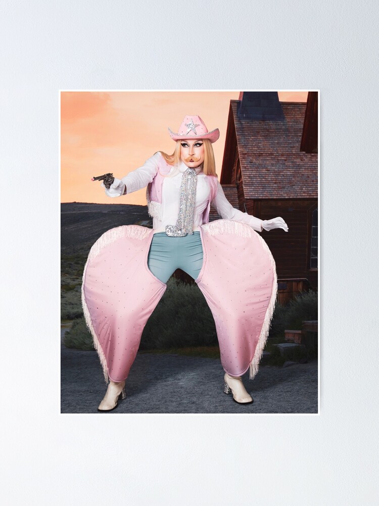 "Chaps on the Runway" Poster for Sale by maddymorphosis | Redbubble