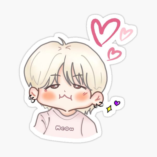 "BTS Suga" Sticker for Sale by FourVault | Redbubble