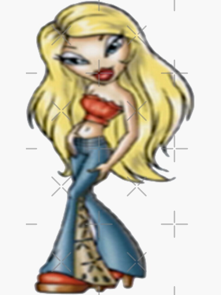 "Strut It! Cloe" Sticker for Sale by Brooklyn-Mills | Redbubble
