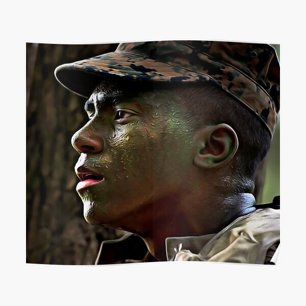 "SOLIDER" Poster for Sale by Mihailo123 | Redbubble