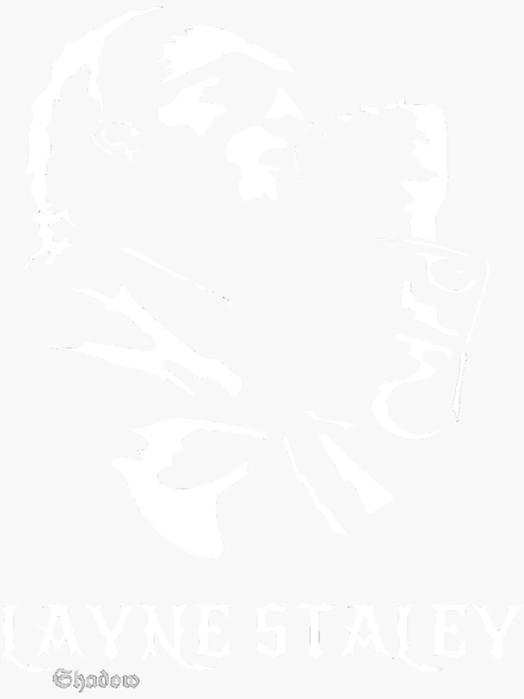 "Layne Staley - Alice in Ch" Sticker for Sale by vernaqn9tyvette ...