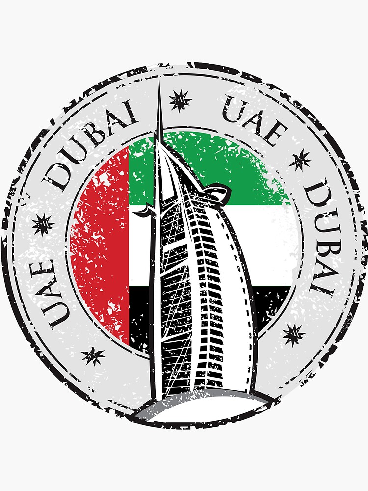 "Dubai " Sticker for Sale by Style99Shop | Redbubble