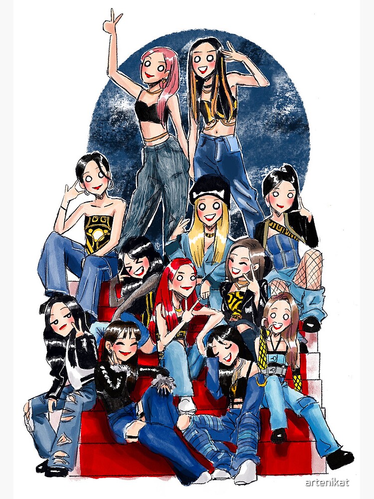 "Loona Pose" Art Print for Sale by artenikat | Redbubble