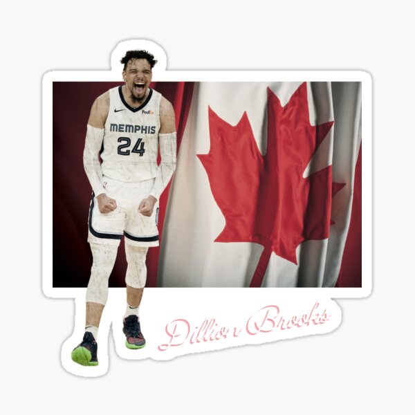 "Dillion Brooks " Sticker for Sale by Slyguy77 | Redbubble