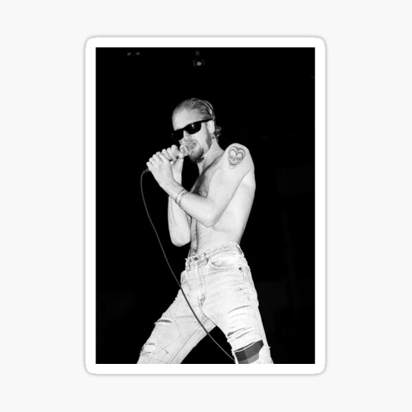 "Layne Staley Alice In Chai" Sticker for Sale by vernaqn9tyvette ...