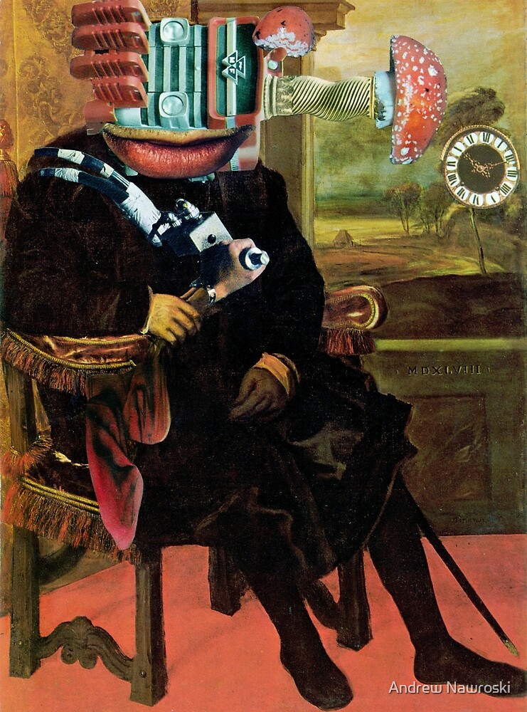 "Surreal Vampire Farmer." by Andrew Nawroski | Redbubble