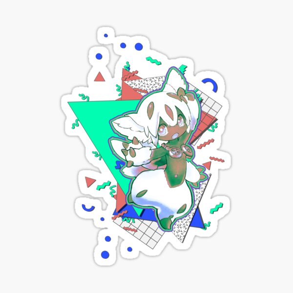 "Faputa - Made in Abyss *90s graphic design*" Sticker for Sale by ...