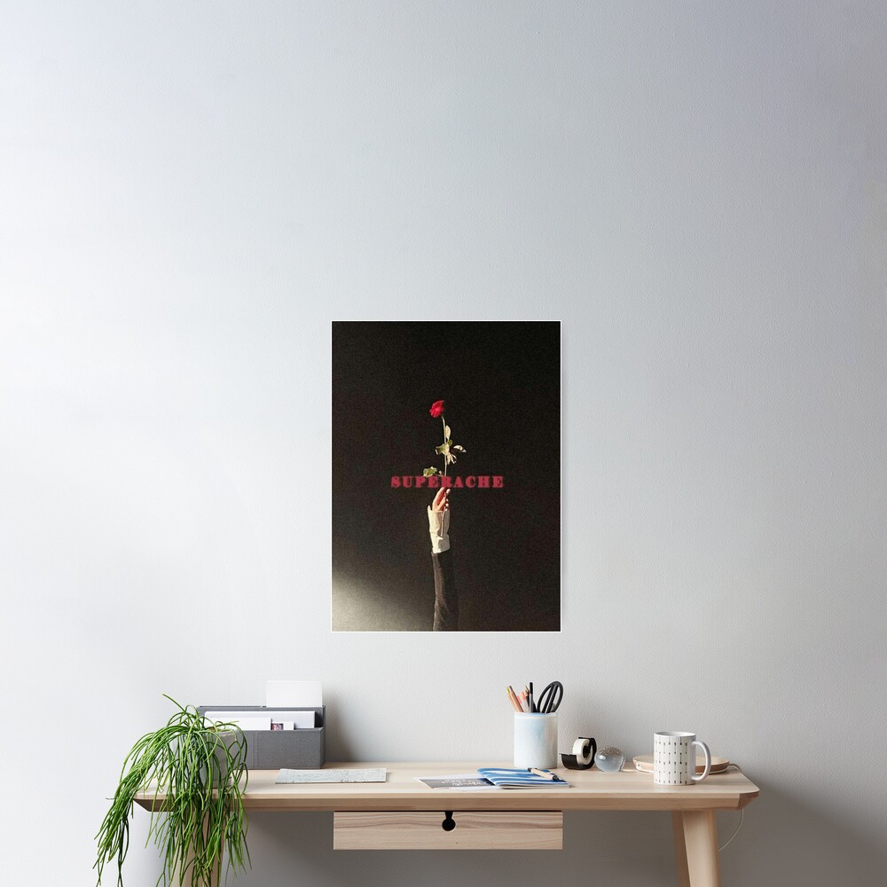 "Superache" Poster for Sale by collinsdrawings | Redbubble