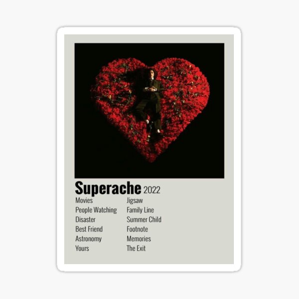 "Superache" Sticker for Sale by collinsdrawings | Redbubble
