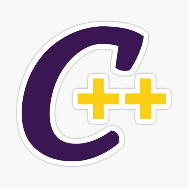 "C++ LOGO" Sticker for Sale by TheUboss | Redbubble