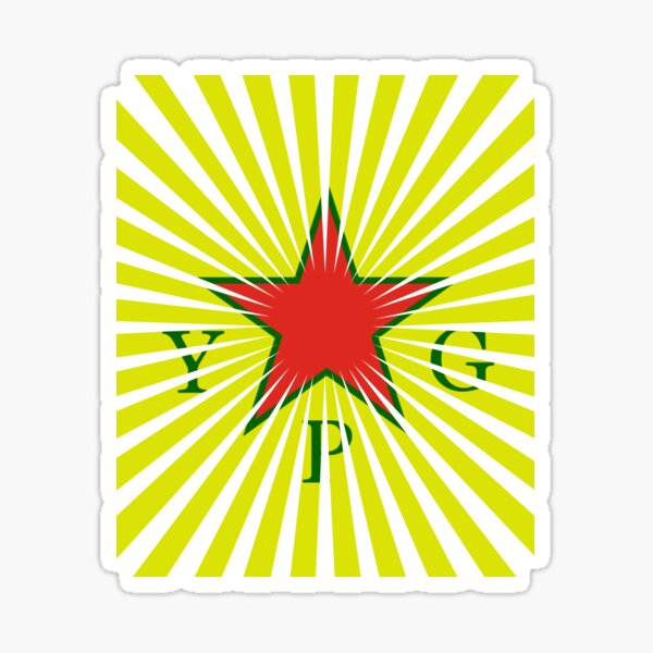 "YPG Flag" Sticker for Sale by KurdishShops | Redbubble