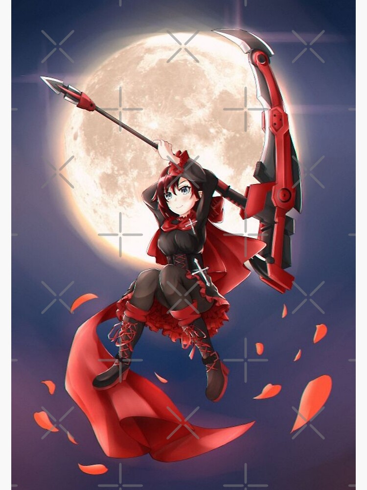 "RWBY Cute Anime Character - Rose Ruby RWBY 3" Poster for Sale by ...