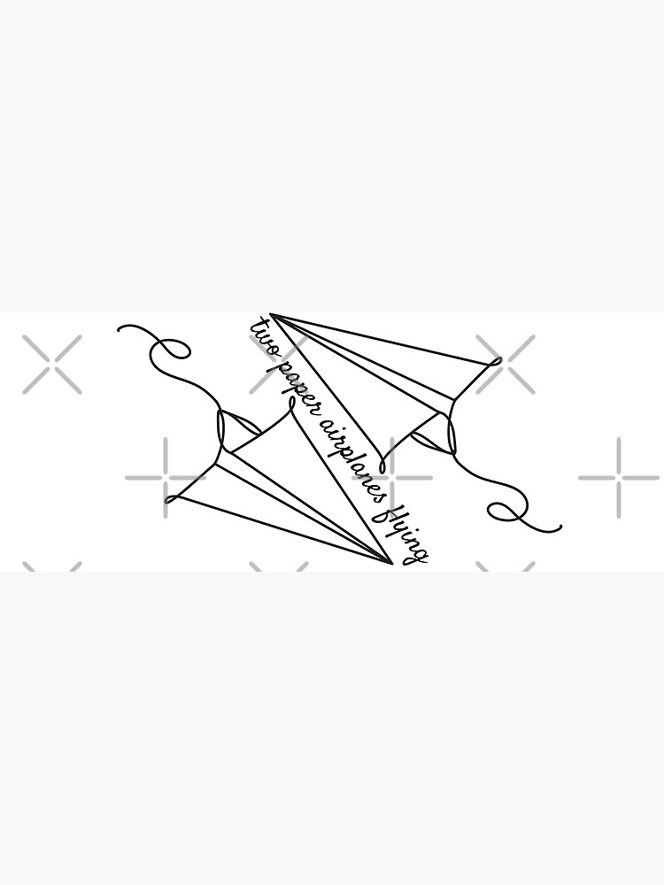 "Taylor Swift ‘two paper airplanes flying’" Poster for Sale by ...