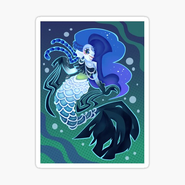 "Sirena" Sticker for Sale by Elisenel | Redbubble