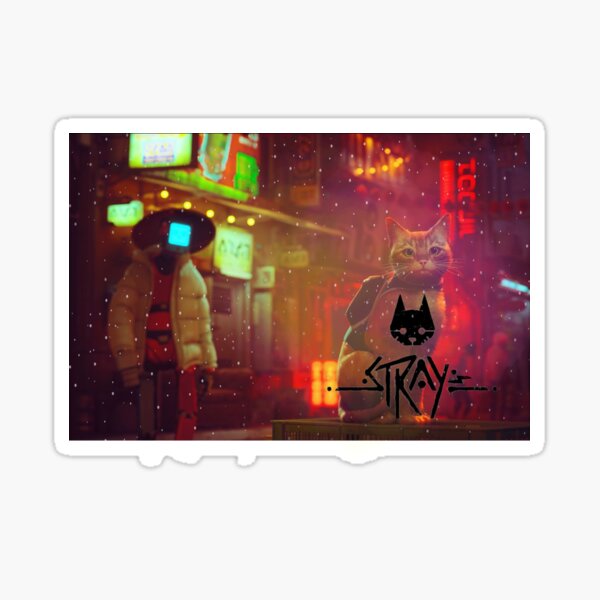 "stray design" Sticker for Sale by CoolArtOfficial | Redbubble