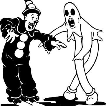 "Koko The Clown Ghost" Art Board Print for Sale by dariusone | Redbubble