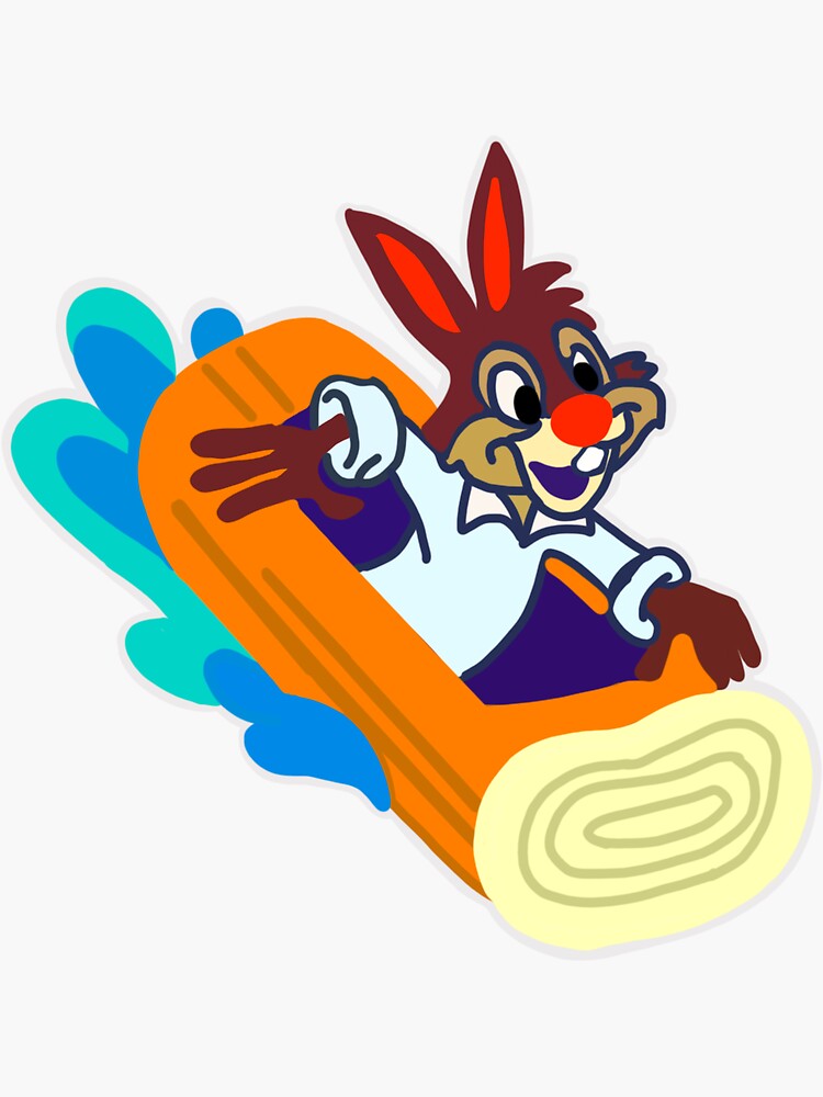 " Brer Rabbit on Splash Mountain" Sticker for Sale by Magical1955 ...