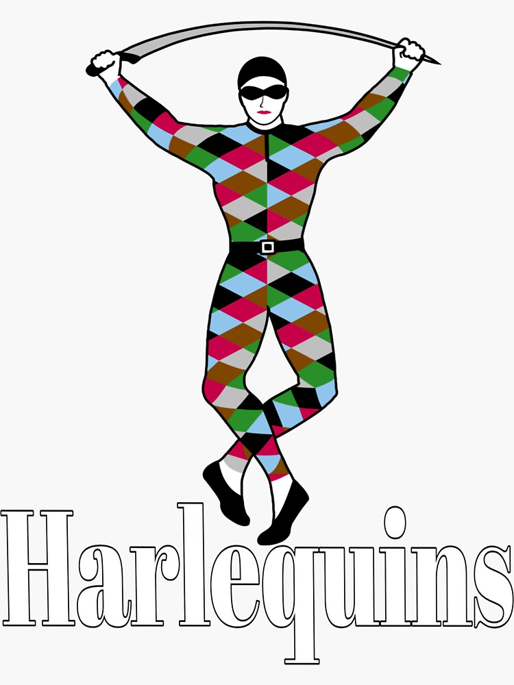 "Harlequins rugby football harlequins " Sticker for Sale by World-sport ...