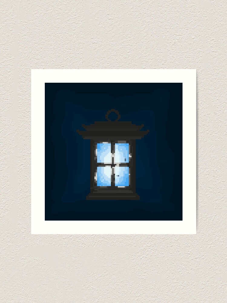 "Pixel Art Traditional Eastern Lantern" Art Print for Sale by shindeku ...