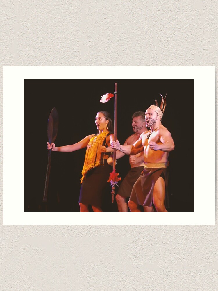 "Haka" Art Print for Sale by Yukondick | Redbubble