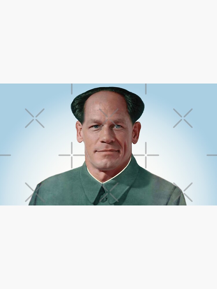 "John Xina John cena meme T-Shirts, Stickers, hats. posters" Sticker ...