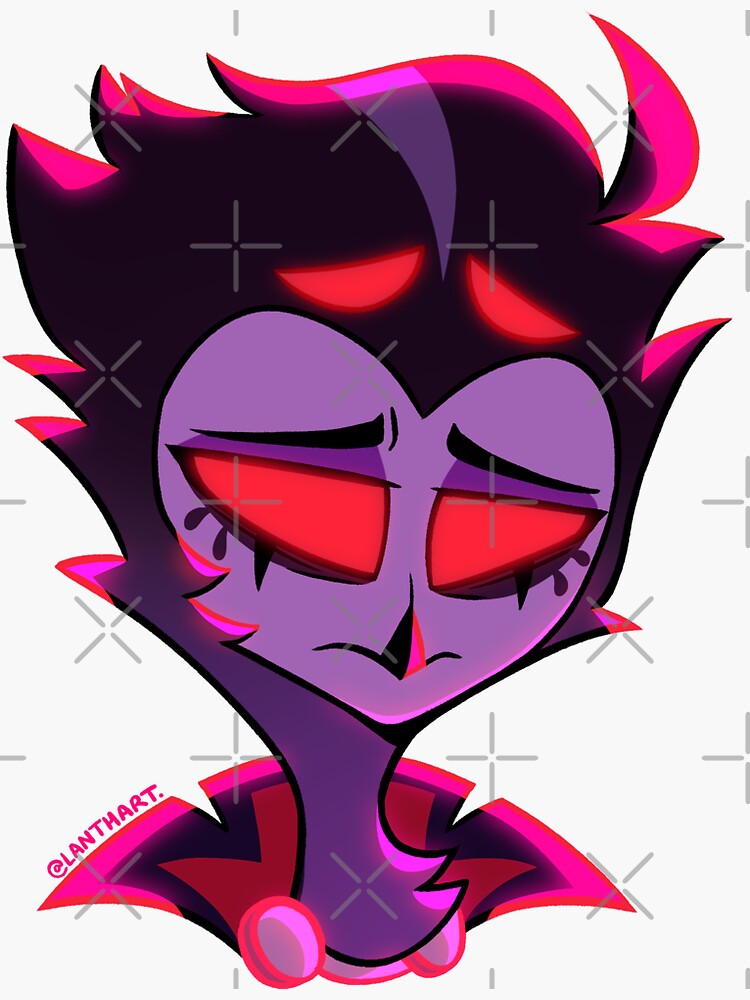 "Sad Stolas" Sticker by Lanthart | Redbubble