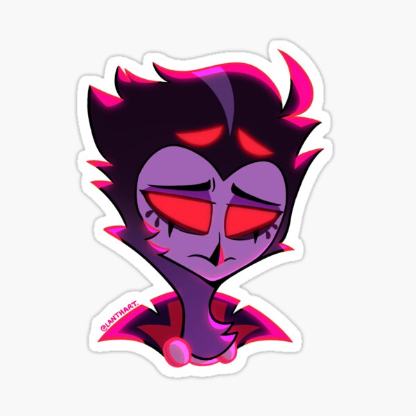 "Sad Stolas" Sticker for Sale by Lanthart | Redbubble
