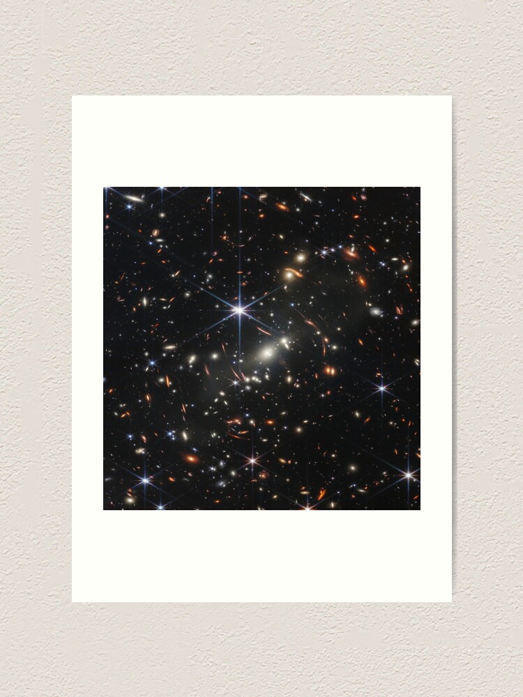 "JWST First Image Deep Field SMACS 0723 (8K resolution)" Art Print for ...