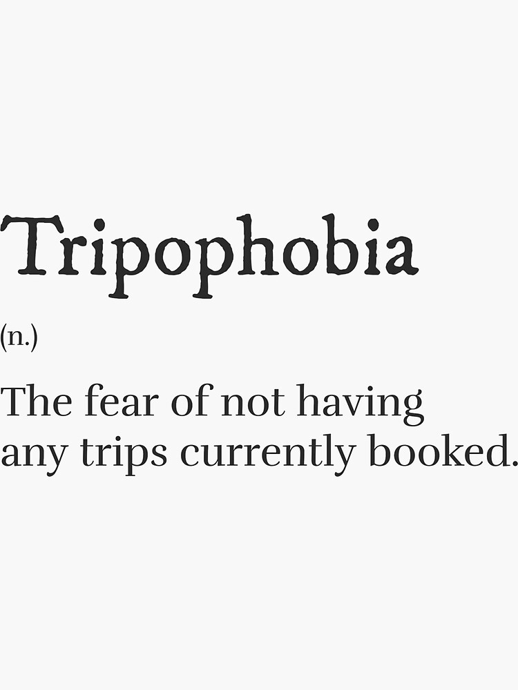 "Tripophobia definition" Sticker for Sale by AwakenedLion | Redbubble