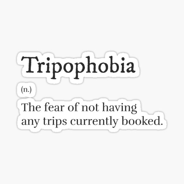 "Tripophobia definition" Sticker for Sale by AwakenedLion | Redbubble