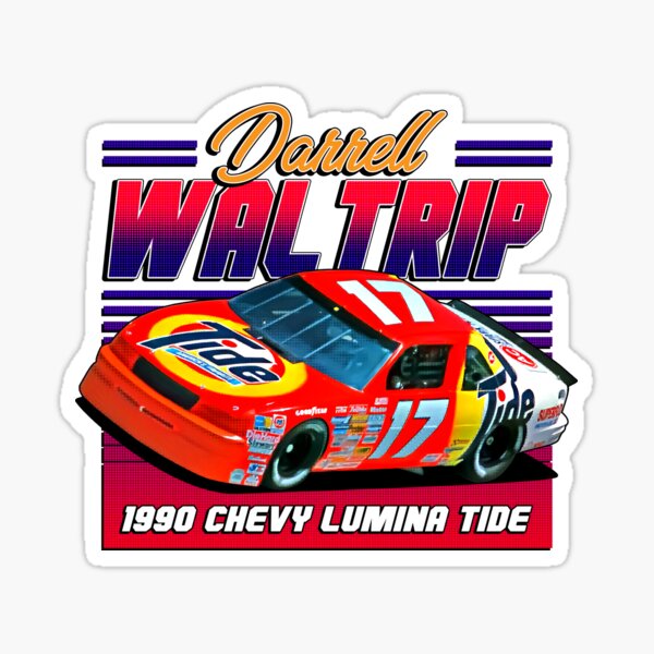 "Darrell Waltrip Nascar Legend retro 80s style" Sticker for Sale by ...
