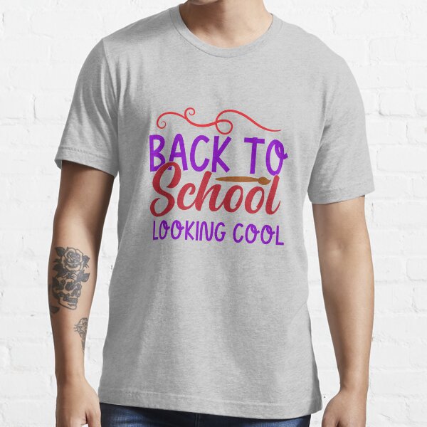 " This Is My First Day Of School Shirt - To School Looking Cool - back ...