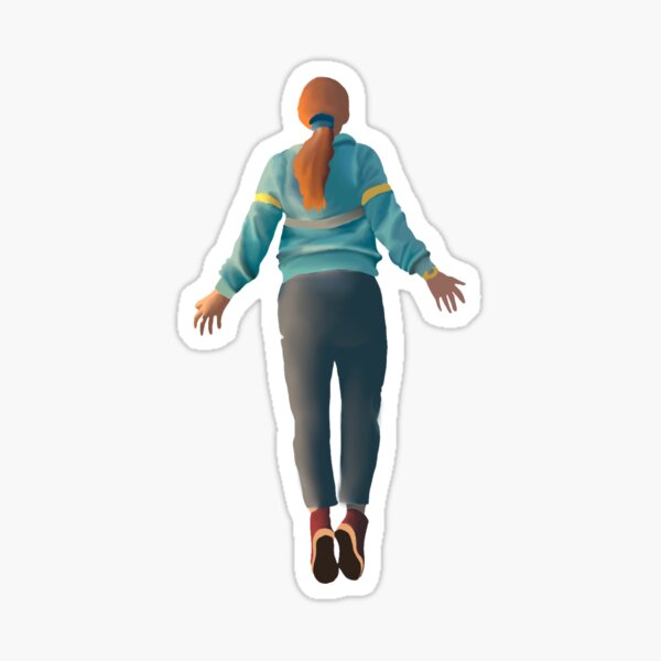 "Max - Stranger Things Floating digital drawing" Sticker for Sale by ...