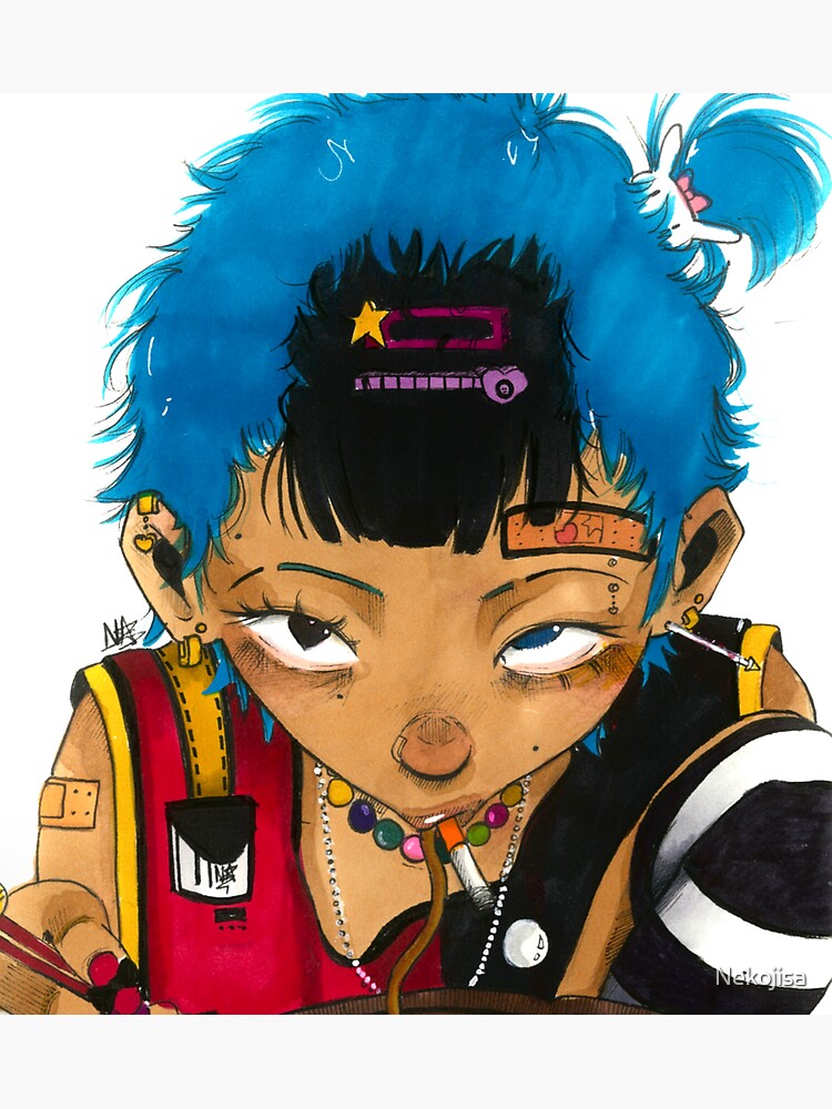 "CHOMP" Sticker for Sale by Nekojisa | Redbubble