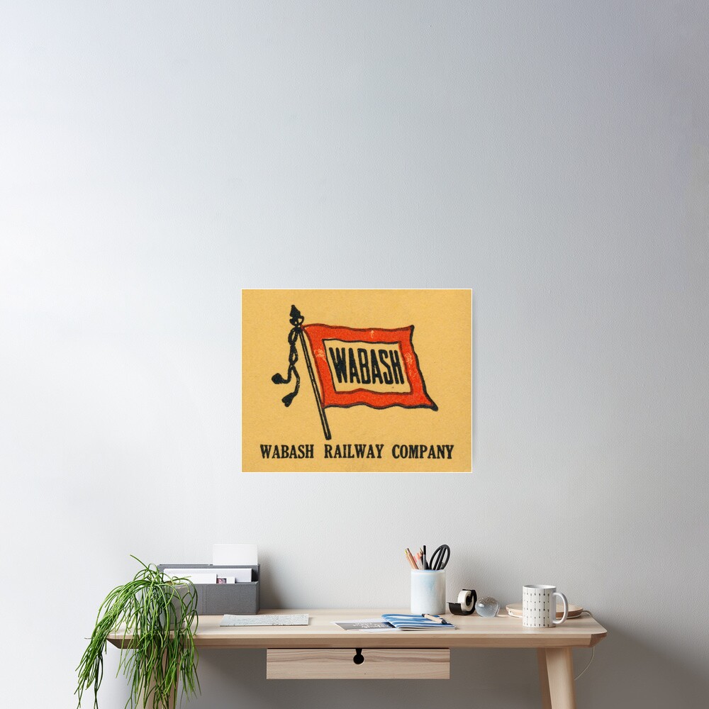 "Vintage Wabash Railroad" Poster for Sale by historicimage | Redbubble