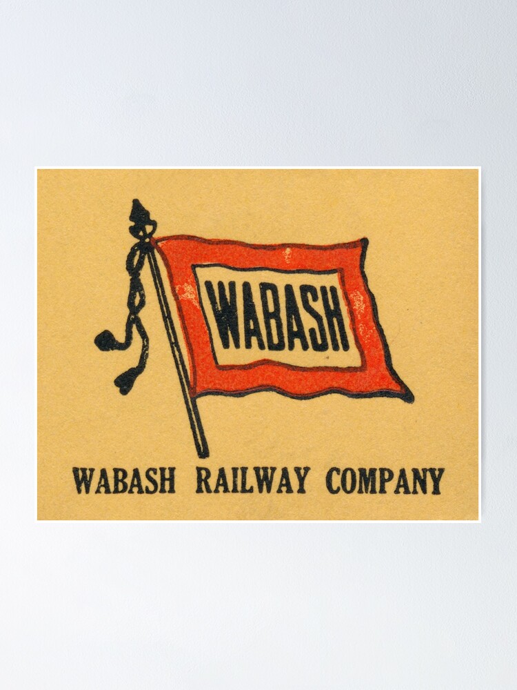 "Vintage Wabash Railroad" Poster for Sale by historicimage | Redbubble