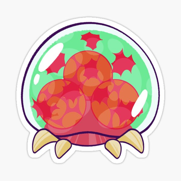"Metroid Alien TOON" Sticker by AlexaDoodles | Redbubble