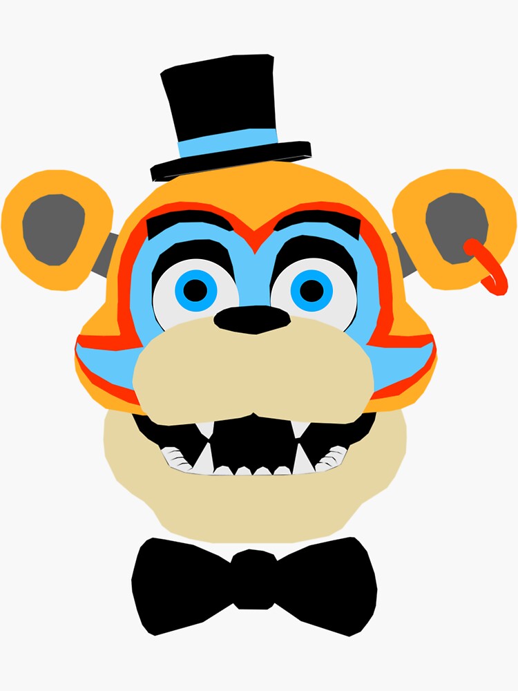 "Freddy Head Icon" Sticker for Sale by Snappery | Redbubble