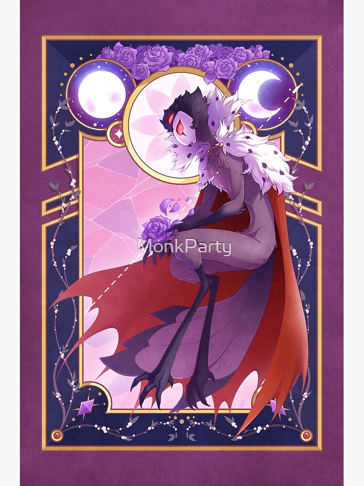 "HB || Stolas' Rose" Art Print for Sale by MonkParty | Redbubble