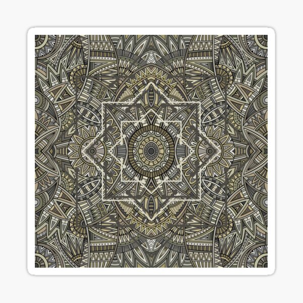 "Earth Element Decor" Sticker for Sale by IVanNitinai | Redbubble
