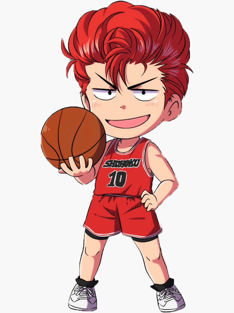 "Slam Dunk Chibi Hanamichi Sakuragi " Sticker for Sale by OpheliaLeDe ...