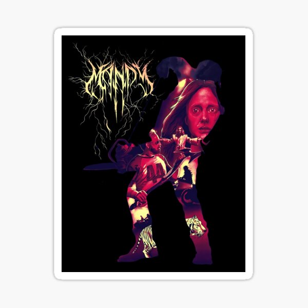 "Mandy Film" Sticker for Sale by perasangka | Redbubble
