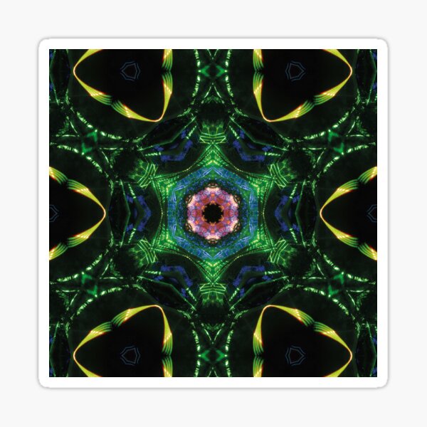 "Psychedelic Bungee Jump" Sticker by lunimoon | Redbubble