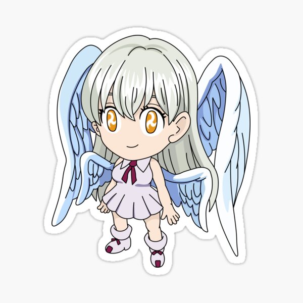 "Chibi Goddess Elizabeth" Sticker for Sale by katelin1 | Redbubble