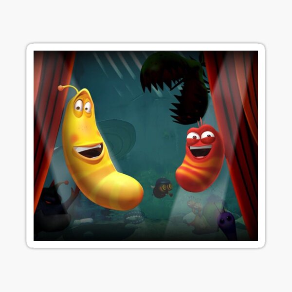 "Funny Larva 4" Sticker for Sale by NeideEdmundo | Redbubble