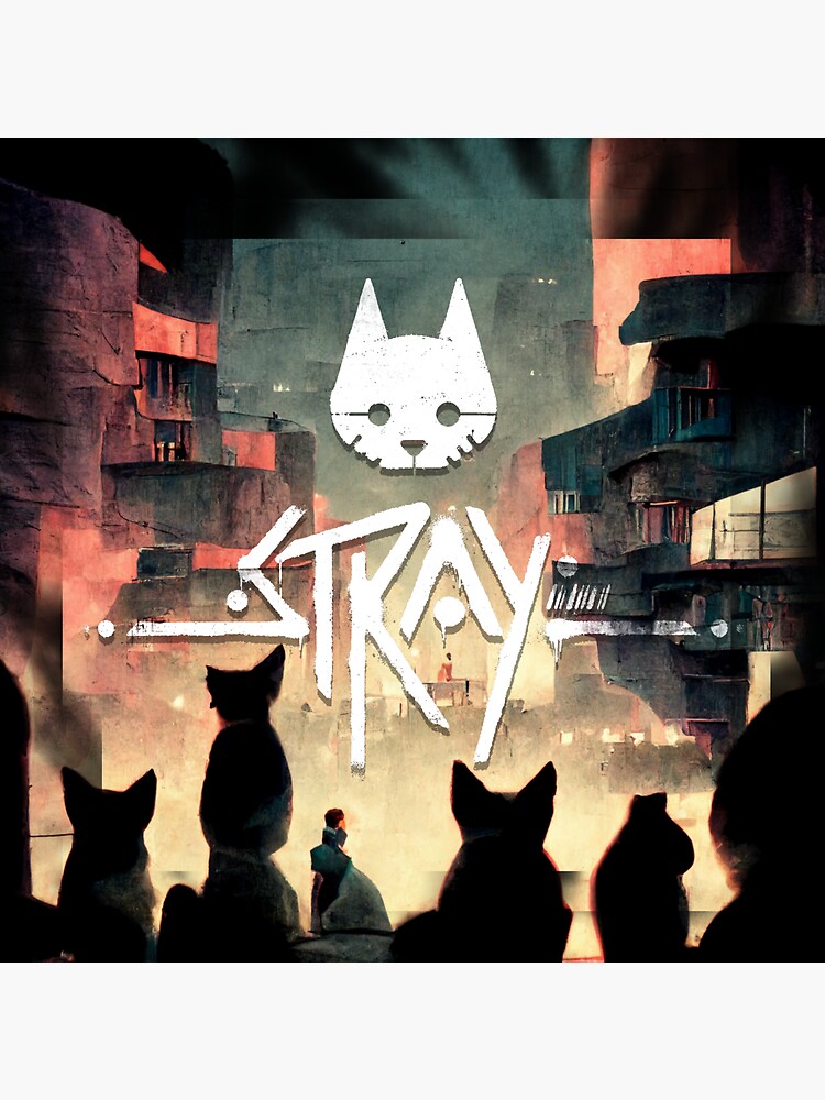 "Stray Concept Art" Sticker for Sale by Thatstuff | Redbubble