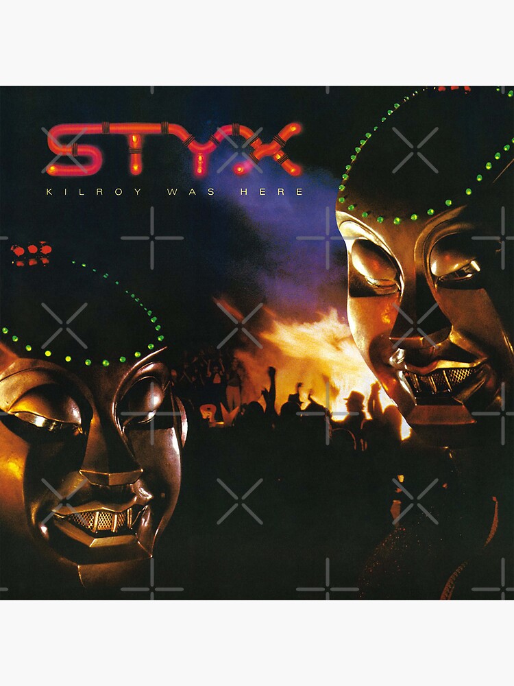 "Kilroy Was Here" Sticker for Sale by TanishaFelt | Redbubble